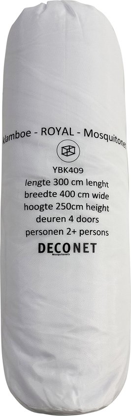 Deconet Klamboe Royal 300 x 400 cm | bol