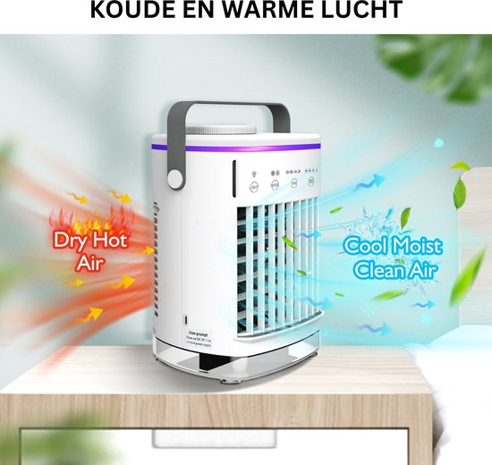 Bolture Mini Airco - Mini Airconditioning Zonder Afvoerslang - Mini ...