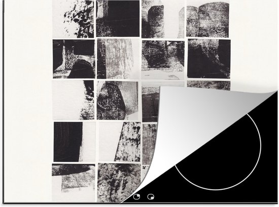 Mozaïek - Abstract - Zwart - Wit | bol.com