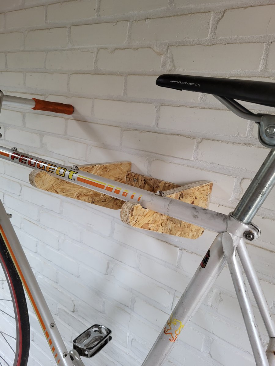 Duurzame muurbeugel Fiets - Fiets Ophangsysteem - Fiets ophangen ...