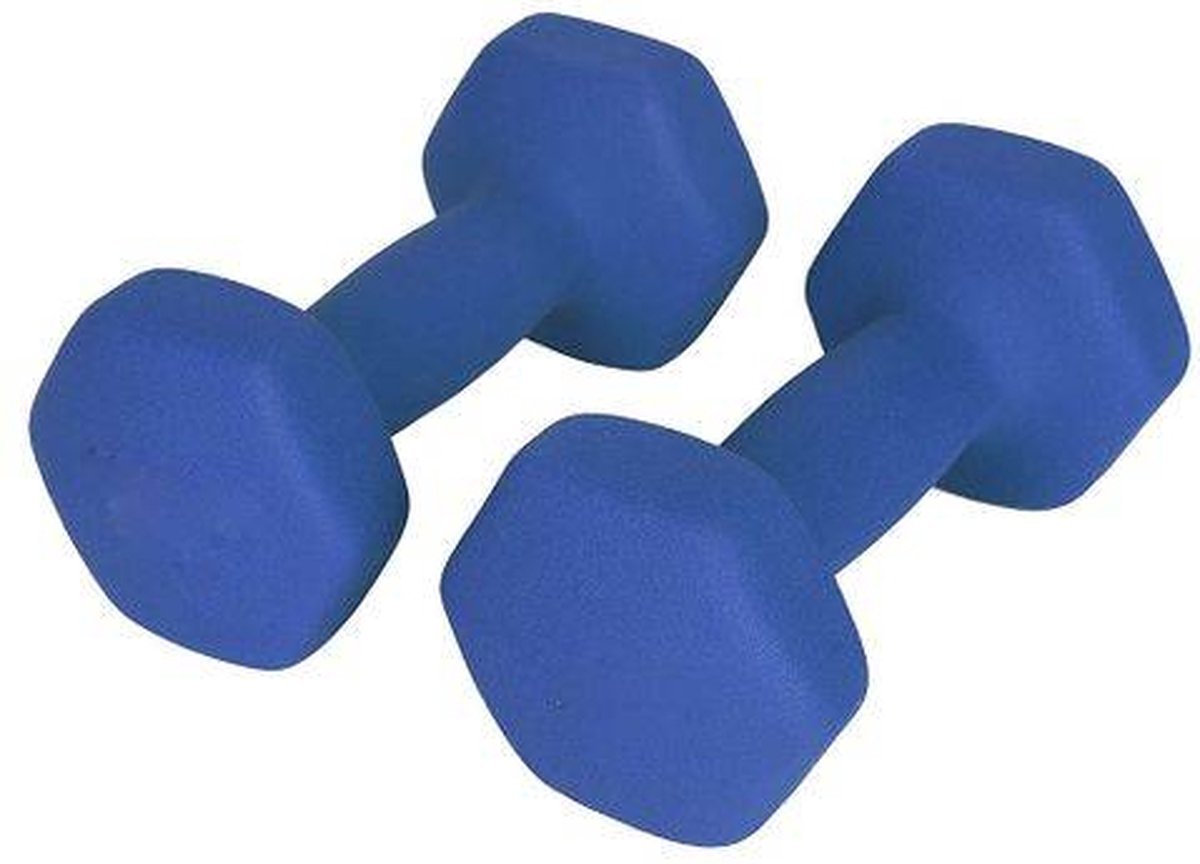 Dumbbells Set van 2 Dumbbells met Matte Coating Neopreen Antislip Fitness... | bol.com