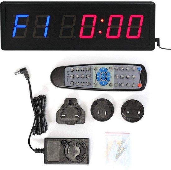 CKB - Interval Timer Fitness - Met Afstandsbediening - Digitaal - Klein ...