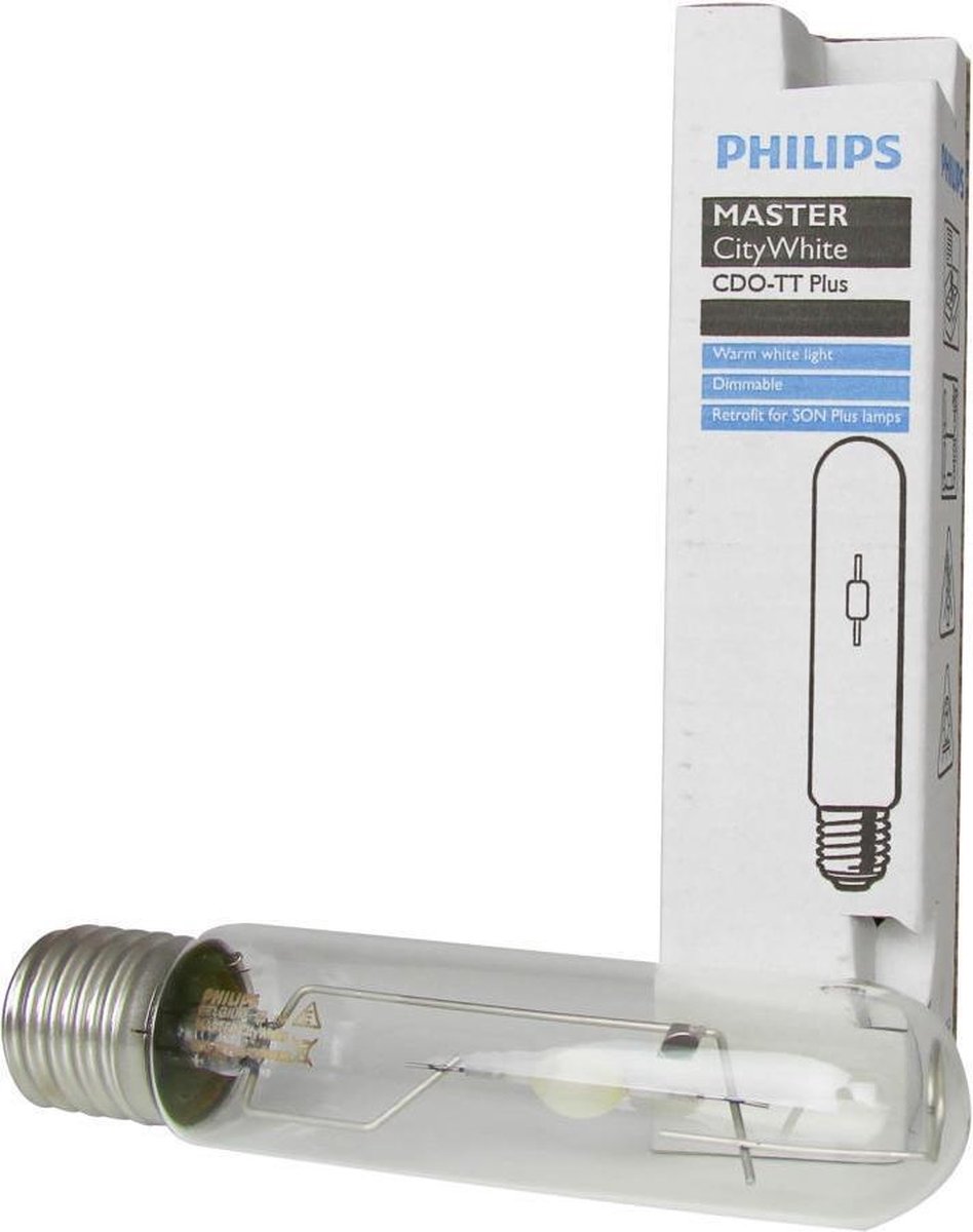 Philips MASTER E40 CDO-TT Plus CityWit 150W - 828 Zeer Warm Wit. | bol.com