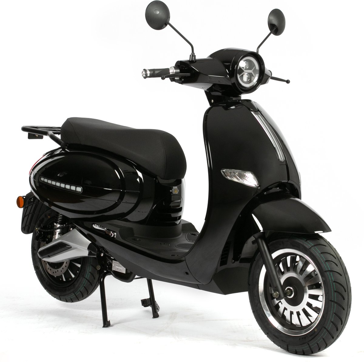 Simpatico Retelli - elektrische scooter - 3000 W - USB - zwart - incl ...
