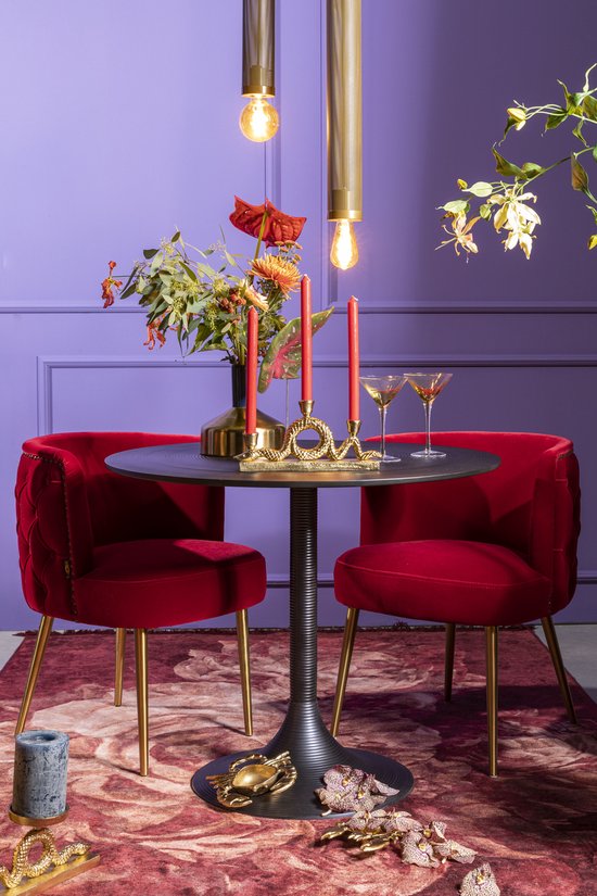 Bold Monkey Hypnotising Rond Eettafel - Zwart | bol.com