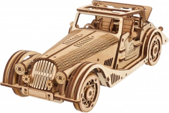 UGears modelbouw hout sportwagen Rapid Mouse | bol.com