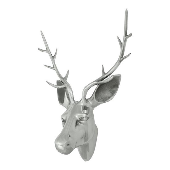 Hoofd Hert Gekleurd Aluminium 45x30x65cm | bol.com
