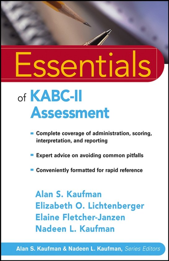 Essentials Of Kabc-Ii Assessment, Alan S. Kaufman | 9780471667339 ...