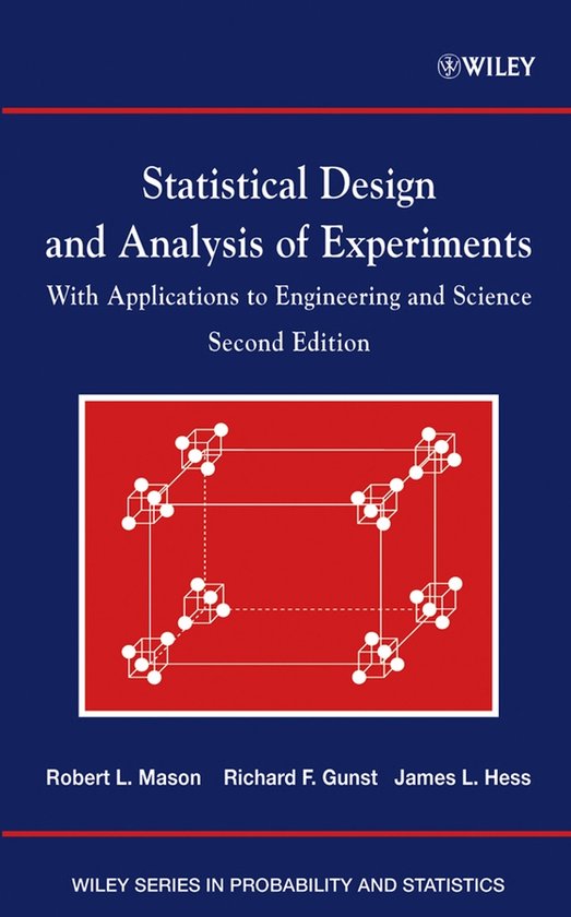 Statistical Design And Analysis Of Experiments, Richard F. Gunst ...
