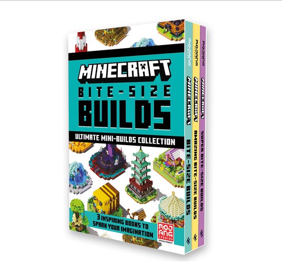 Bite Size Builds Slipcase x 3, Mojang ab | 9780008537548 | Boeken | bol