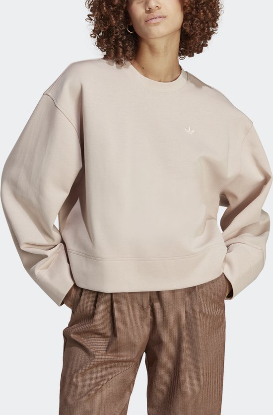 adidas Originals Premium Essentials Sweater - Dames - Bruin - XS | bol.com
