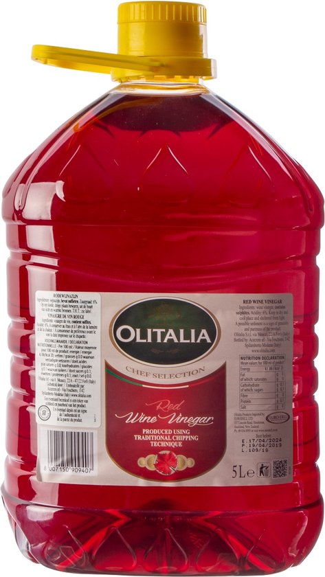 Olitalia Wijnazijn rood Fles 5 liter | bol