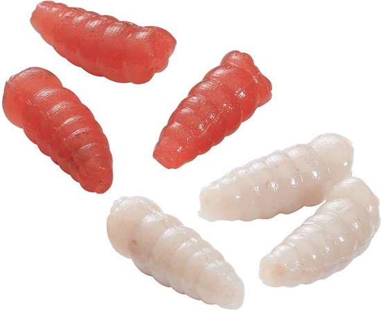 Berkley Powerbait Power Maggot - Imitatieaas - Rood - 110 st. | bol
