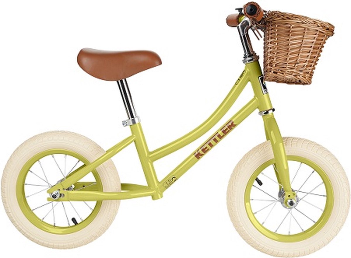 Kettler GO - Loopfiets - vanille geel - 12 inch - luchtbanden - incl ...