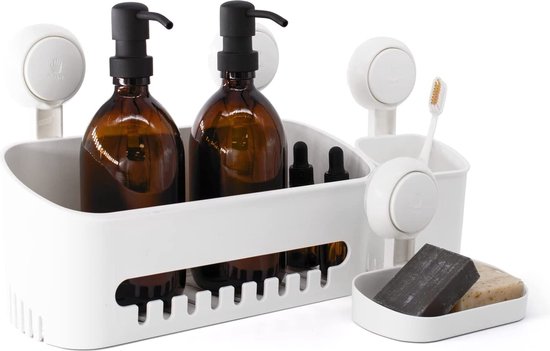 Plugstore - Joejis 3 in 1 Set Doucheplank zonder boren - Douchemand ...