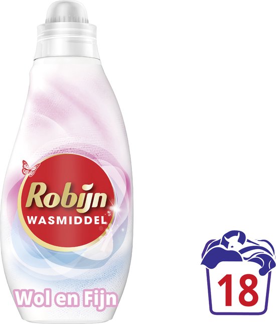 Robijn Specials Wol & Fijn Vloeibaar Wasmiddel 18 wasbeurten | bol