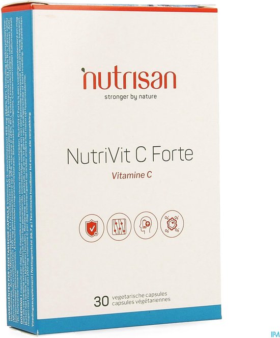 Nutrivit C Forte V-caps 30 Nutrisan | bol