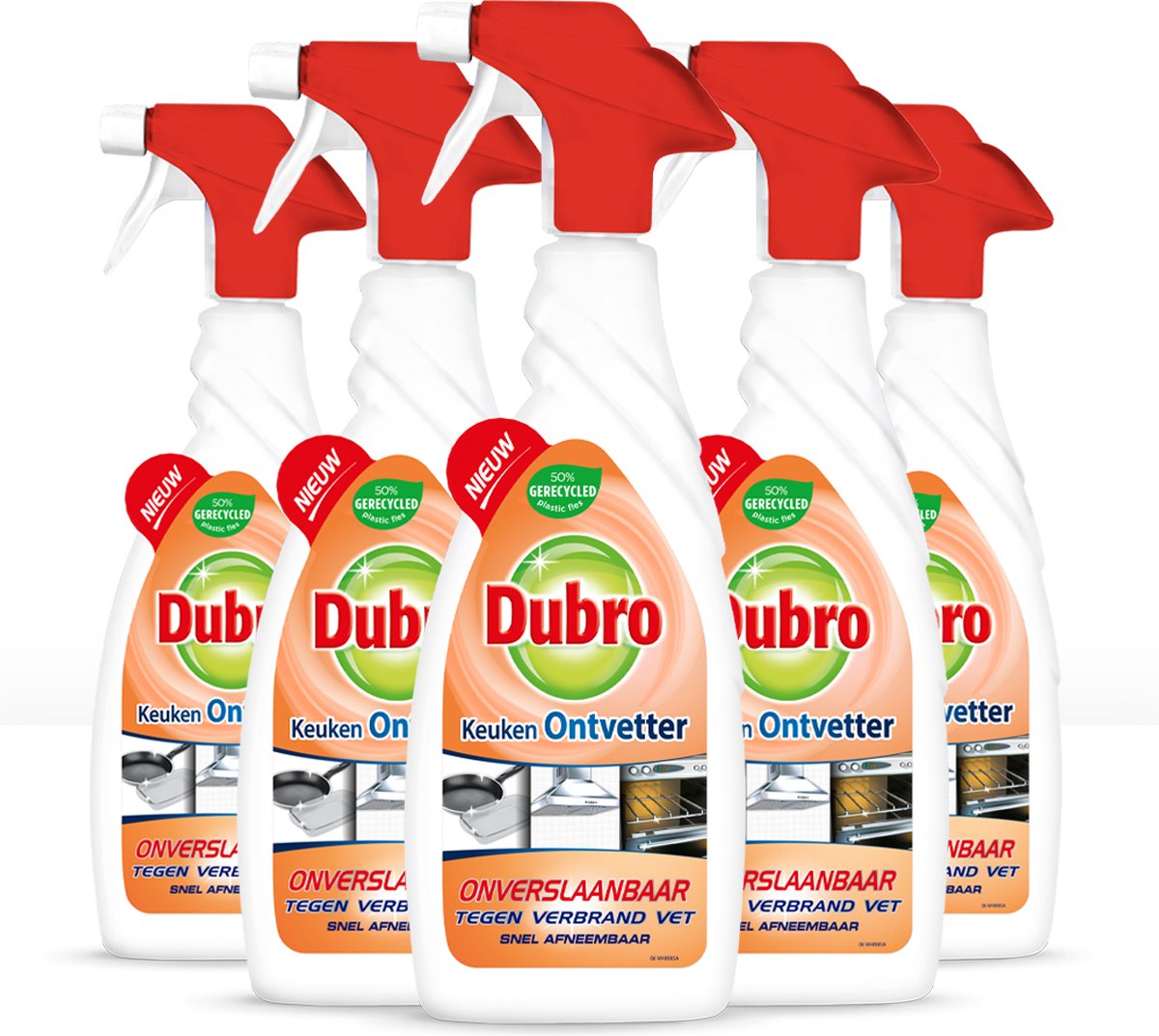 Dubro Keuken Ontvetter Spray x 5 | bol.com