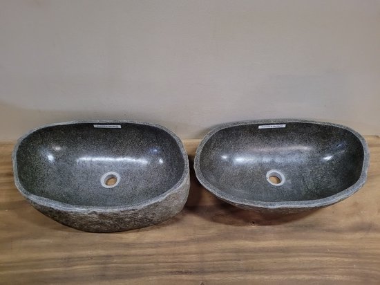 2 wasbakken uit 1 steen waskom set FL21775 | bol.com