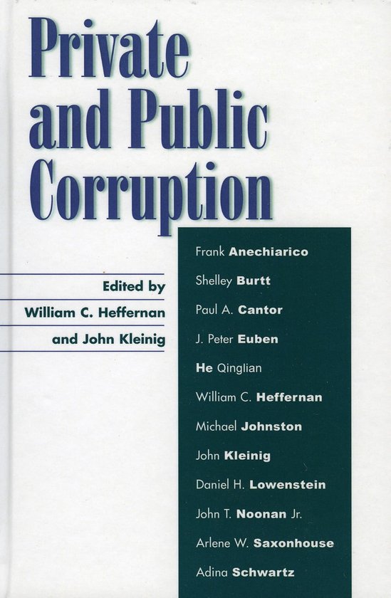 Private and Public Corruption (ebook), Arlene W. Saxonhouse | 9781461641292 | Boeken | bol.com