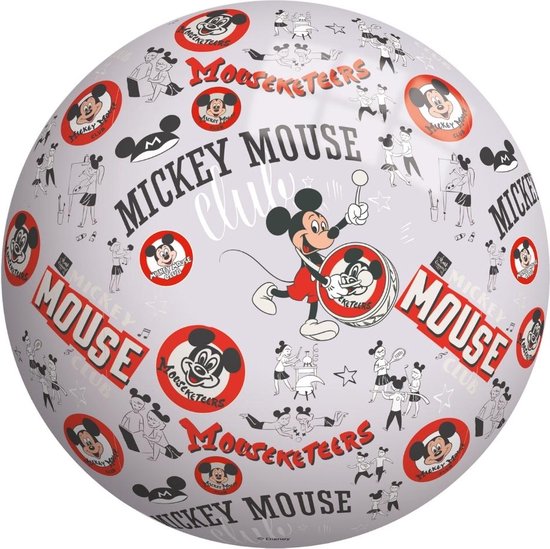 Bal - Voordeelverpakking - Mickey Mouse - 23 cm - 5 stuks | bol