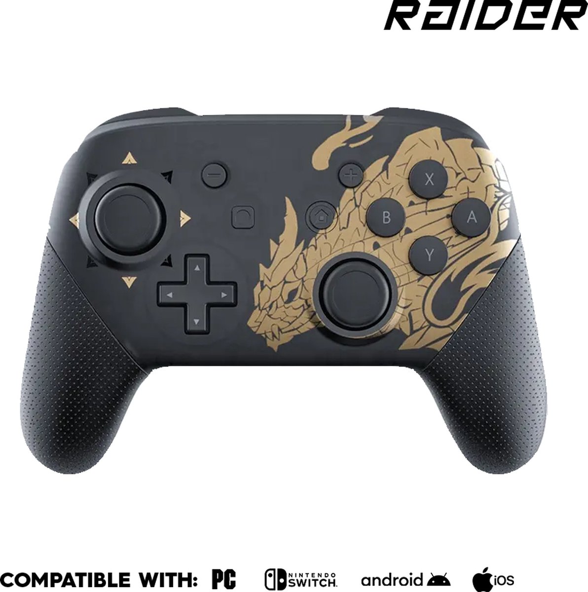RAIDER Switch en PC PRO Controller - Geschikt voor Nintendo Switch, PC ...