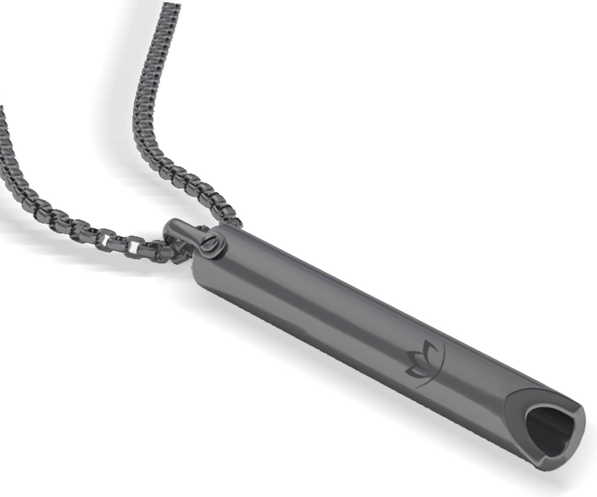 Calmind Aura [incl. E-book] - Onyx Black - Anti Rook Ketting ...