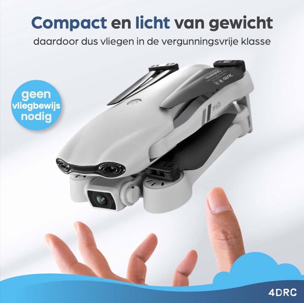 F10 Pro Drone met 4K UHD Camera - Quad Drone met GPS - 5G Wifi ...