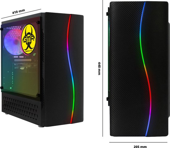 AMD Ryzen 3 3200G RGB Budget Game Computer / Gaming PC - RX Vega 8 ...