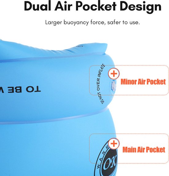 Happy Trendz® Zwem ring + Roll ups arm ringen set - Oranje - Orange ...