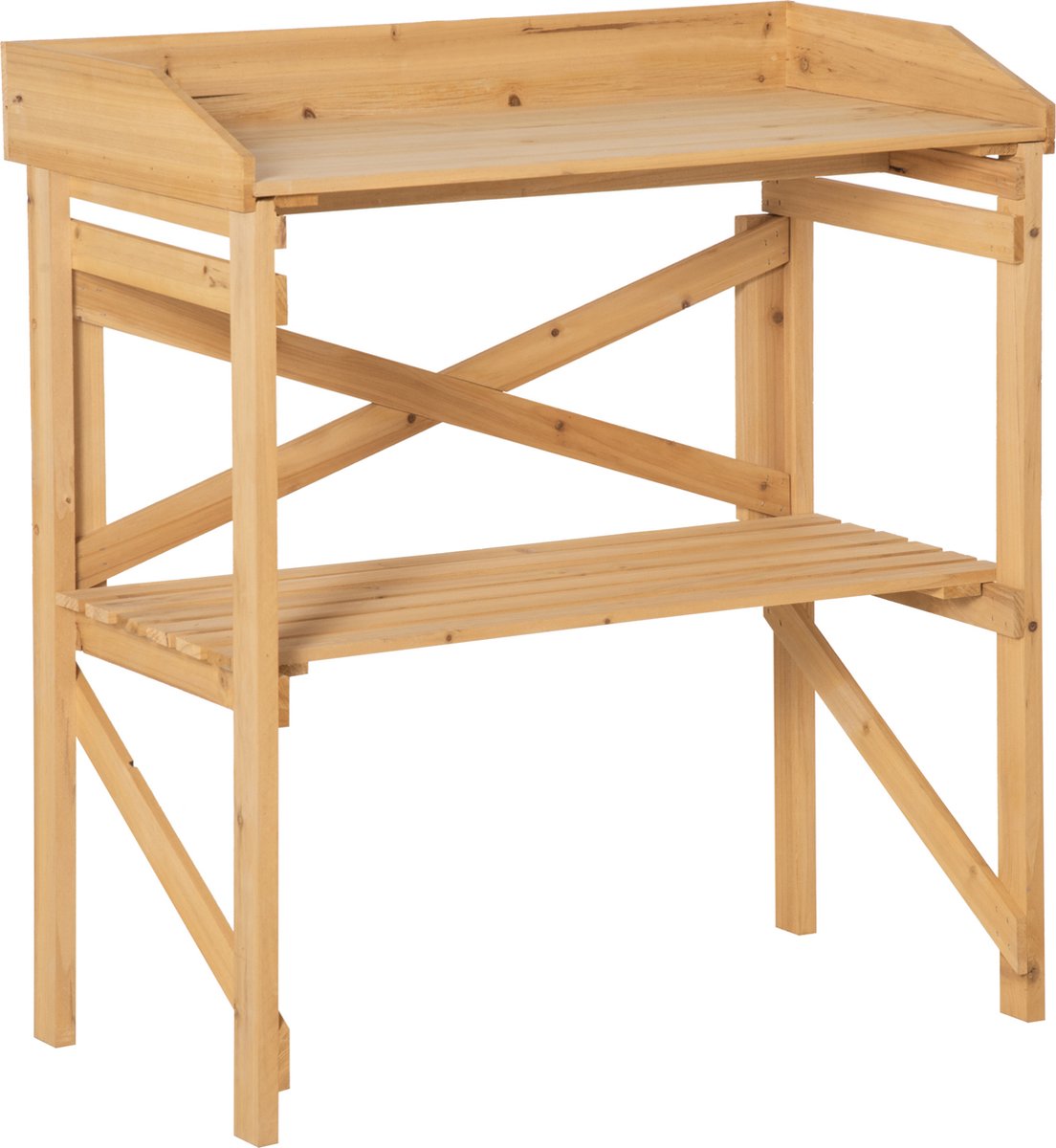 Outsunny Plantentafel met beschermrand 845-669 | bol.com