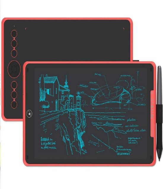 H320M Tekentablet - 8192 niveaus - Drawing tablet - Tilt control ...