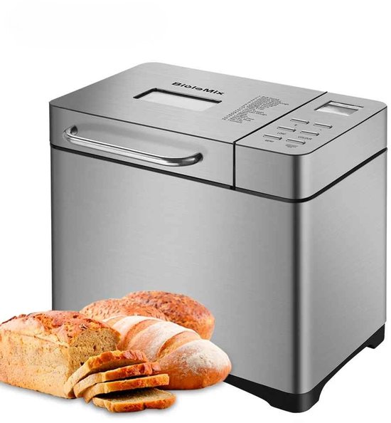 De Warenloods - Broodbakmachine - 19-in-1 - Deegmachine - Deeg kneed ...