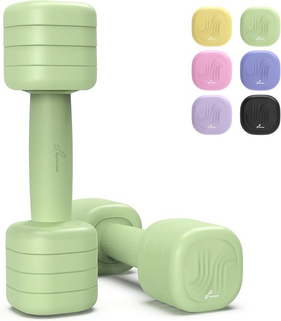 Verstelbare Halters Set van 2 voor Dames - 4-in-1 Fitness Gewichten (1 ...