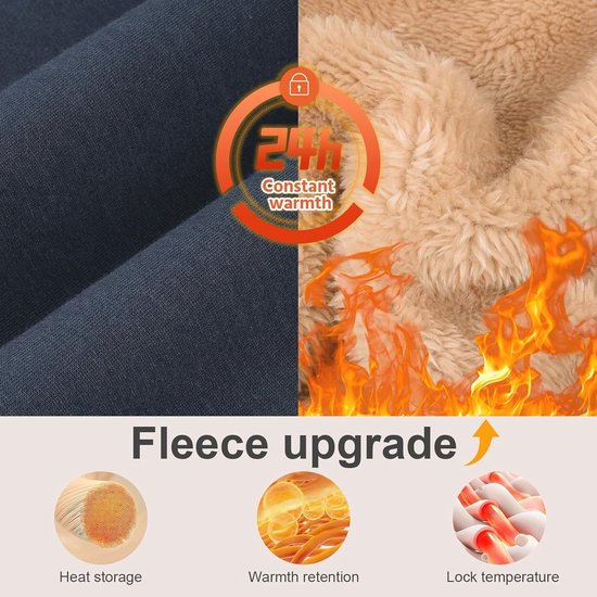 Pantalon de Jogging Chaud pour Hommes Met Fermeture Éclair et Poches ...