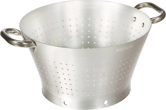 Professioneel aluminium vergiet 3 mm met 2 handgrepen, diameter 30 cm | bol