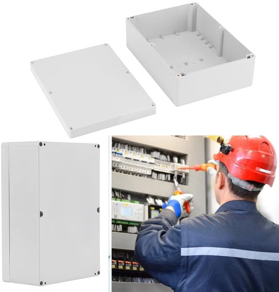 DIY Junction Box - Project Case Enclosure - Witte Plastic Behuizing ...