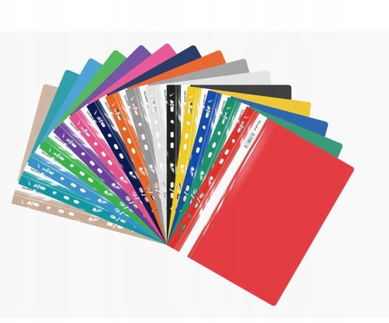 Biurfol ECO A4 Dossier Geel - Harde Kaft met Europerforatie | bol