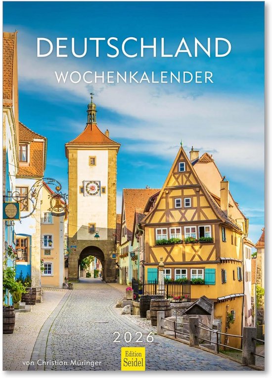 Weekkalender 2026 Duitsland A4 Wandkalender met Natuurfotografie | bol