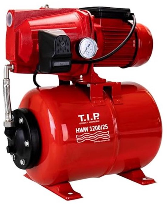 Hydrofoorpomp met Drukvat 1200W - Zelfaanzuigend voor Drinkwater en ...