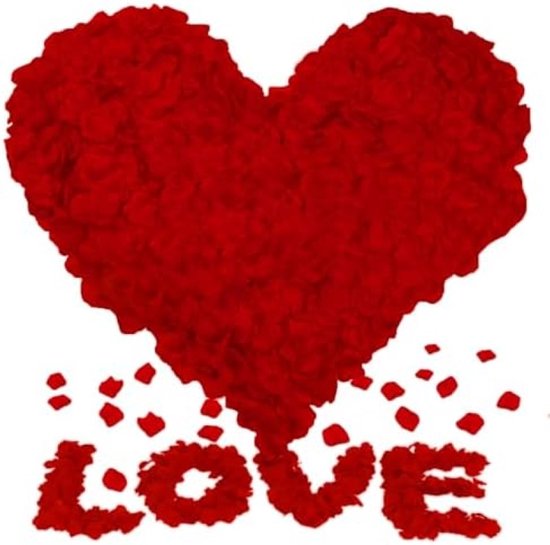 4000 Stuks Rode Kunstrozenblaadjes voor Romantische Decoratie | bol