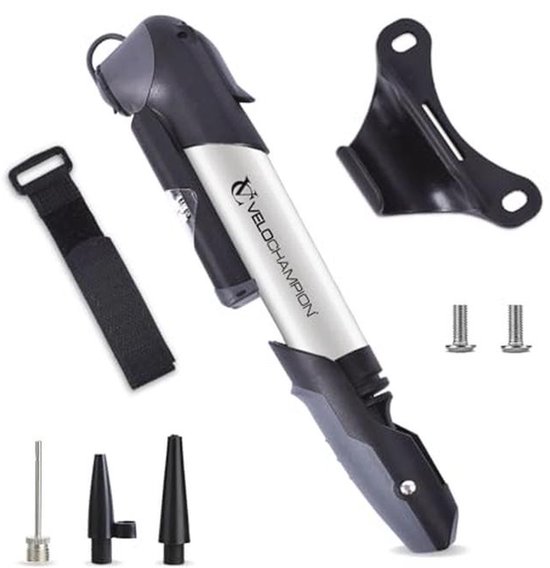 Compacte Mini Fietspomp met Framebevestiging | Draagbare Lichtmetalen ...