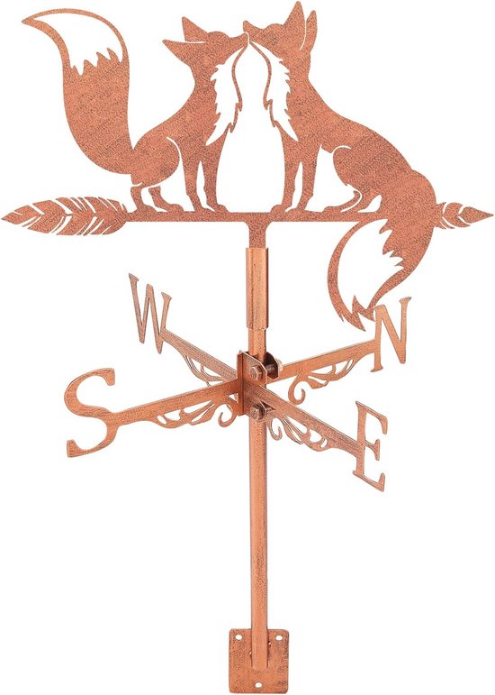Metalen Windvaan voor Tuin en Boerderij - Decoratieve Weer Indicator ...