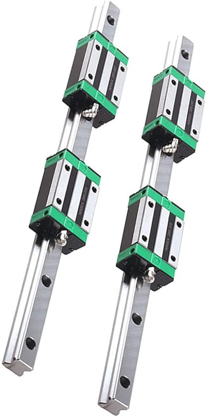 Lineaire geleiding HGR20 1800 mm met 4 glijblokken voor 3D-printers en ...