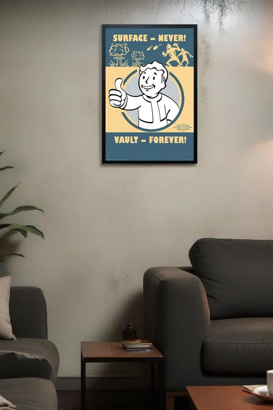 Fallout 4 Vault Forever Maxi Poster 61 x 91.5 cm | bol