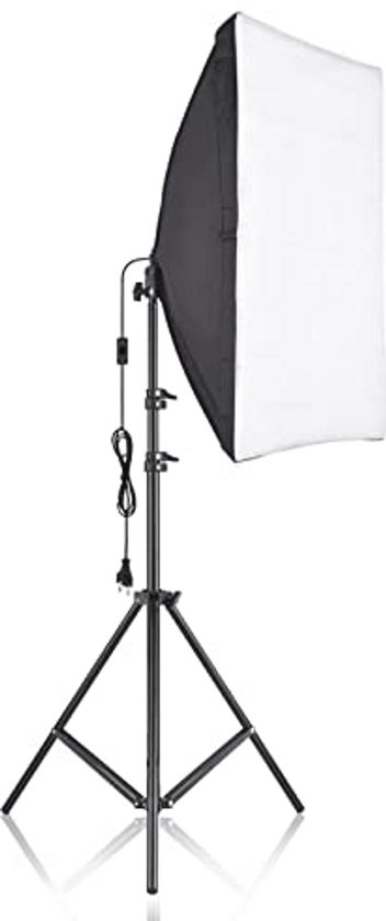 Lichtboxset voor studiofotografie 50 x 70 cm met statief | bol