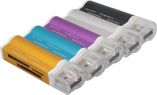 Compacte High-Speed Kaartlezer All-in-One voor Diverse Geheugenkaarten ...