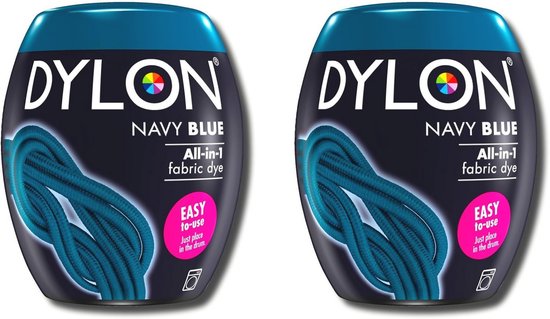 Navy Blue Machine Dye Pods - 350g 2 Pack | bol