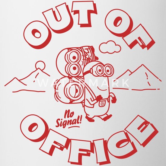 Minions Stuart Bob Kevin Out Of Office | bol