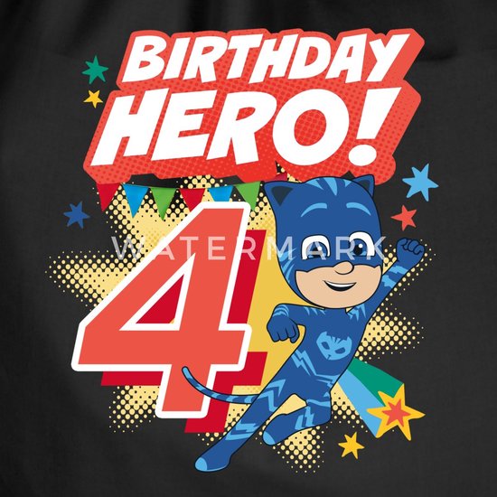 PJ Masks Catboy Birthday Hero 4e Verjaardag | bol